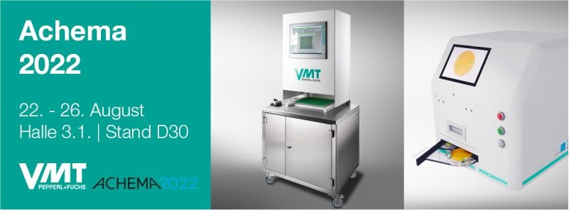 Achema 2022 I 22.-26. Juni 2022 I Halle 3.1 I Stand D30