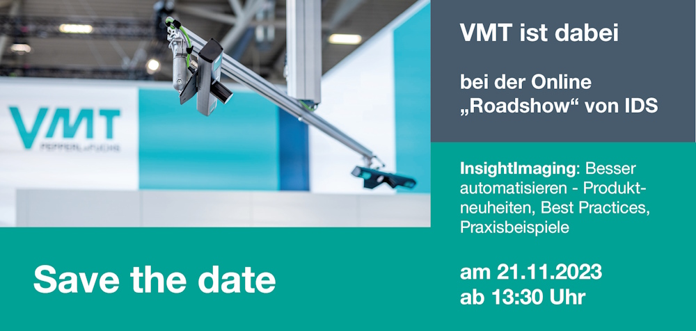 Save the date - IDS Online Roadshow mit VMT