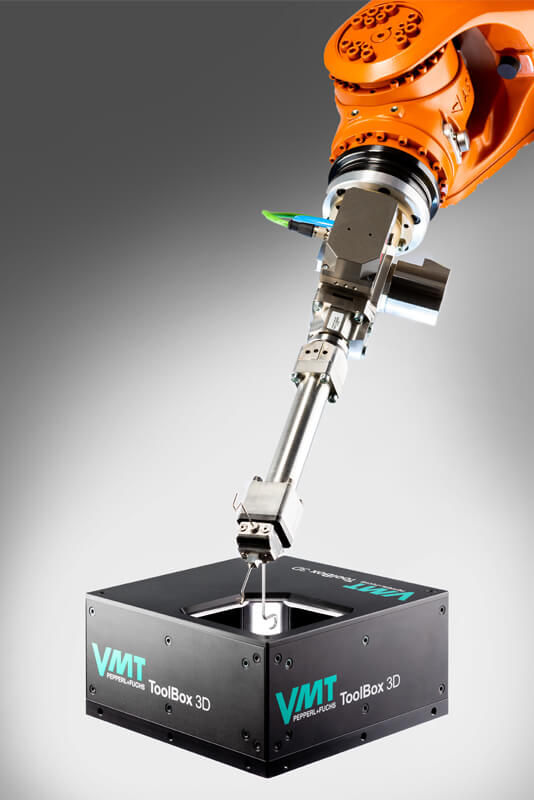 VMT TOOLBox 3D - Tool Center Point (TCP) Kontrolle und Ermittlung